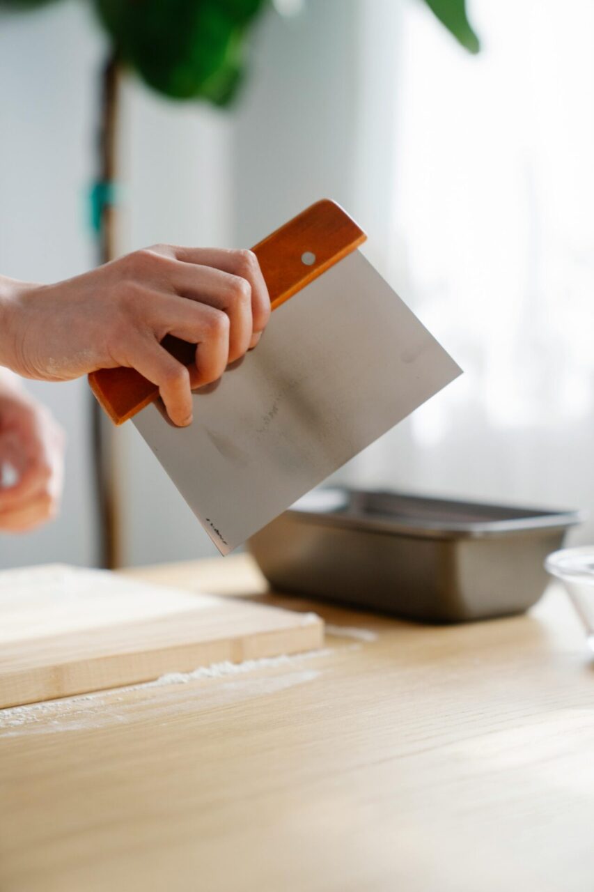 Why Every Home Baker Needs a Bench Scraper | Flux Desserts